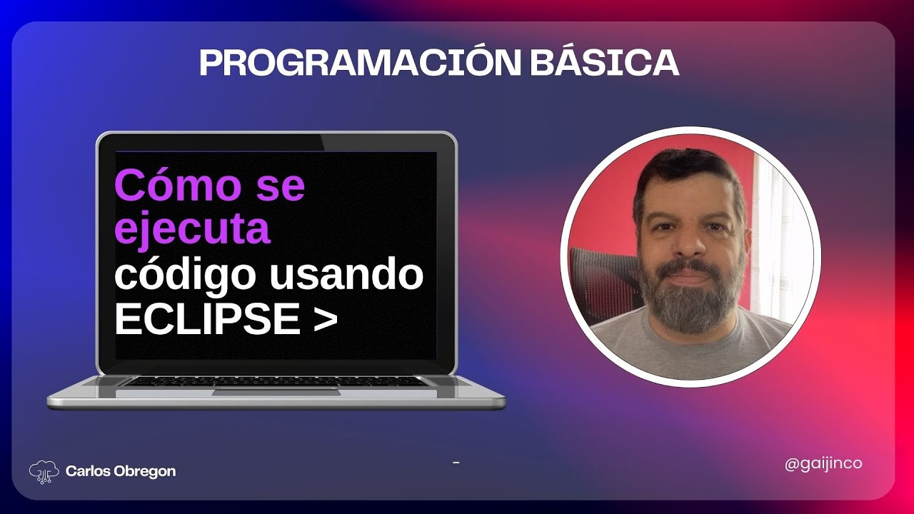 Curso de Programación Básica: Cómo se ejecuta código en Eclipse - YouTube