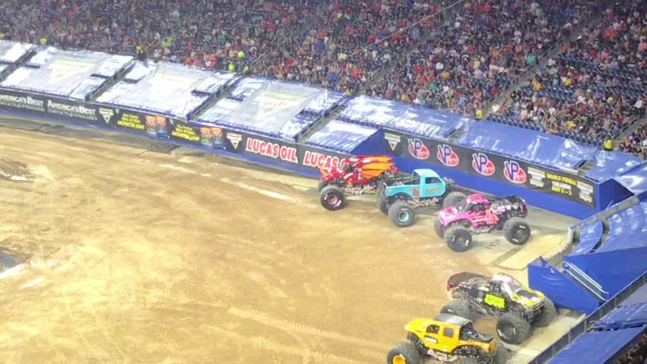 Monster jam Houston 2019 rod Ryan show (Steven Thompson) - YouTube