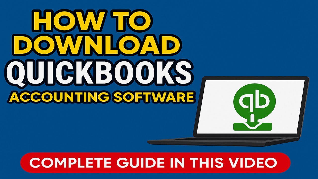 How to Download QuickBooks Desktop Accounting Software - YouTube