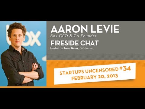Aaron Levie, CEO of Box in a Fireside Chat with Jason Nazar - Startups ...