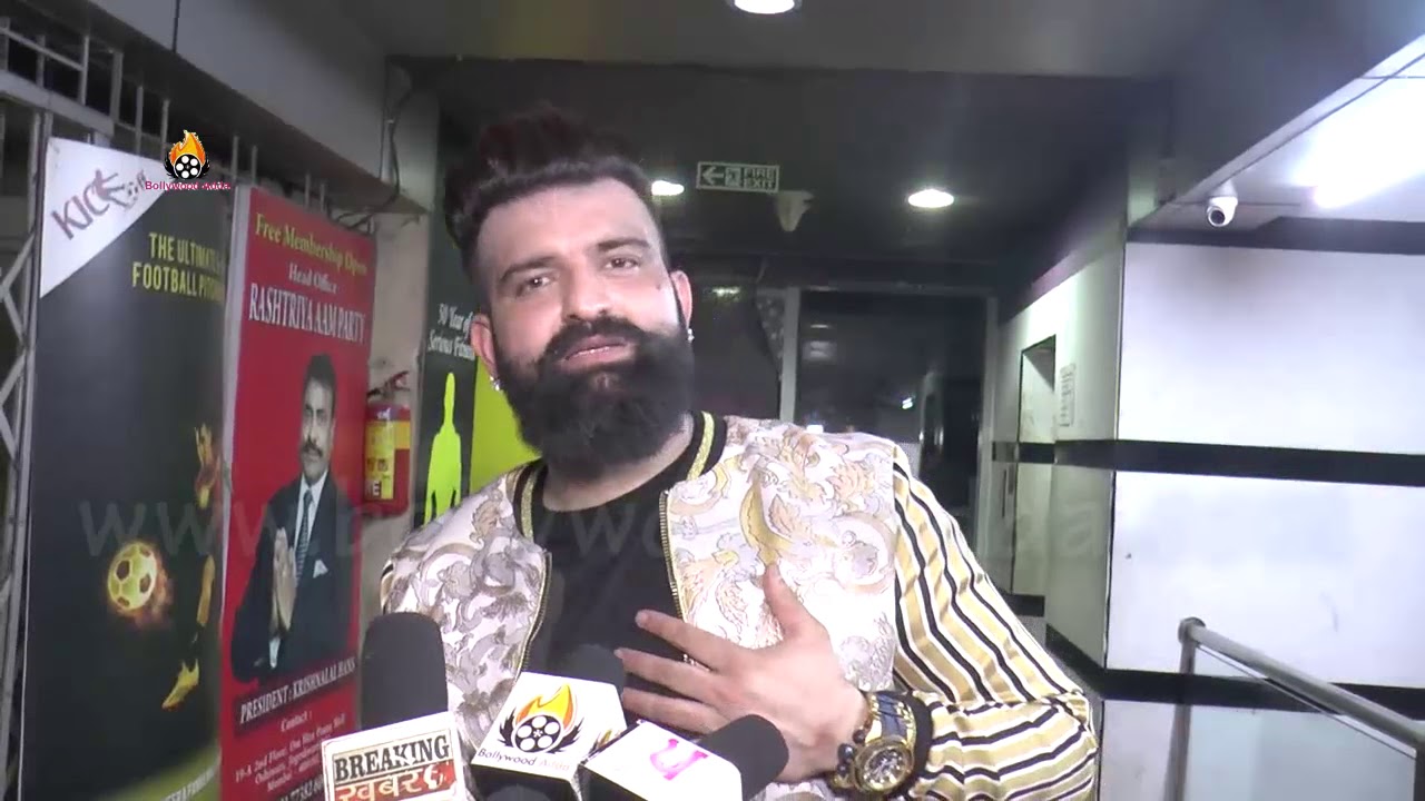 Singer Navraj Hans Attend At Lyrics Writer Kumaar Paji Birthday ...