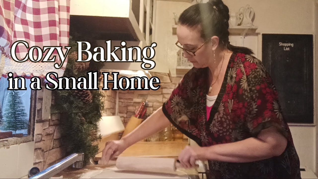 START FRESH FOR 2025 - SIMPLE LIVING IN A SMALL HOME WITH COZY BAKING - YouTube