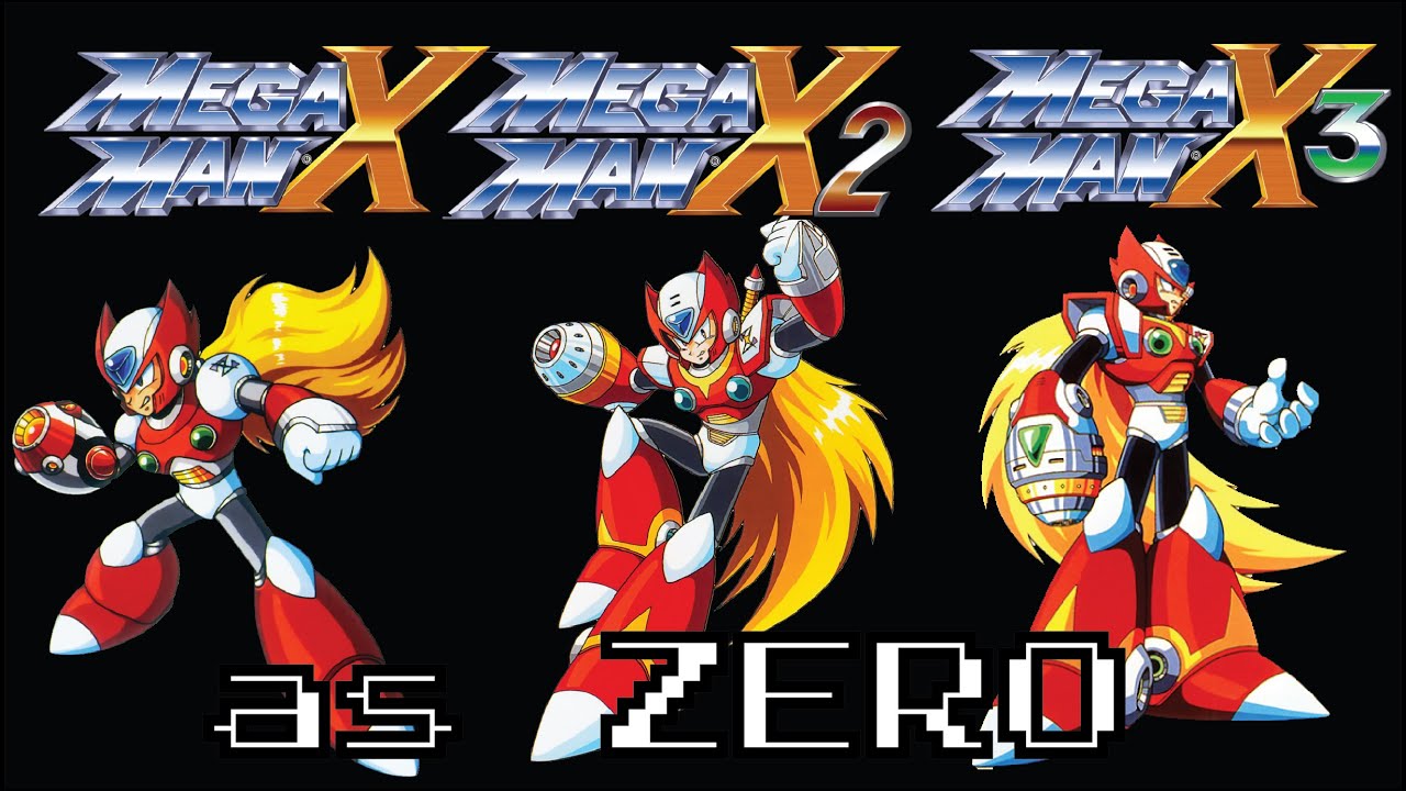 Mega Man X1-3 as ZERO | TELL ME WHERE TO GO! - YouTube