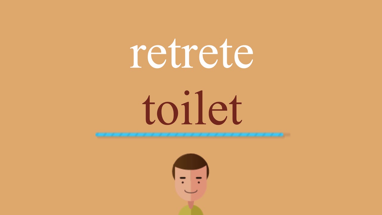 Cómo se dice retrete en inglés - YouTube