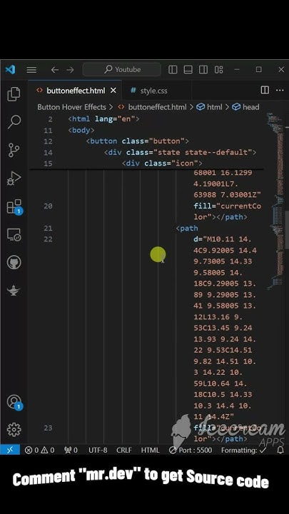Css Button Hover Effect For Beginners Coding Css Animation Htmltutorial Csshovereffect
