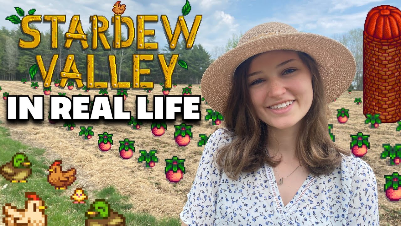 I Played Stardew Valley In Real Life - YouTube