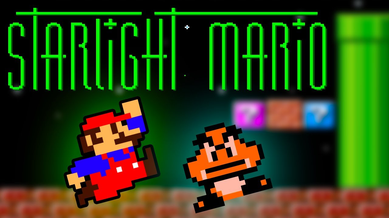 Starlight Mario - Super Mario Bros. 1 Rom Hack (Full Playthrough) - YouTube