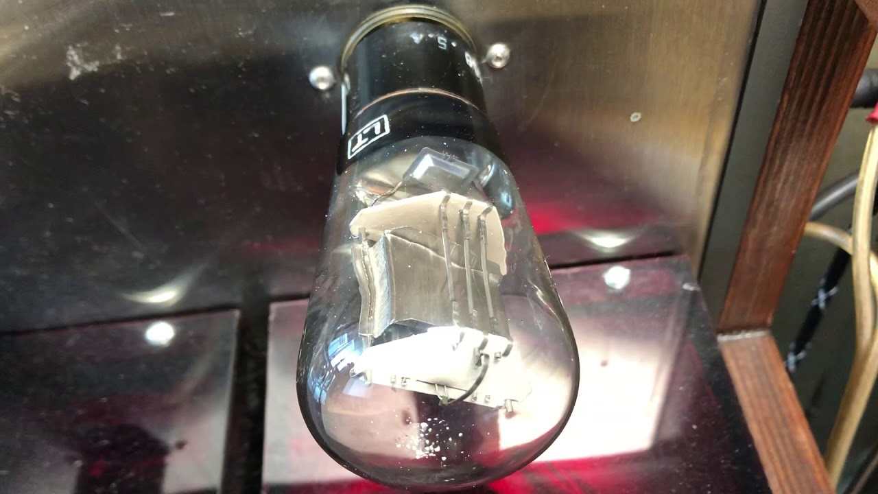 Siemens Da Single Ended Amp with PTT0 as input tube - YouTube
