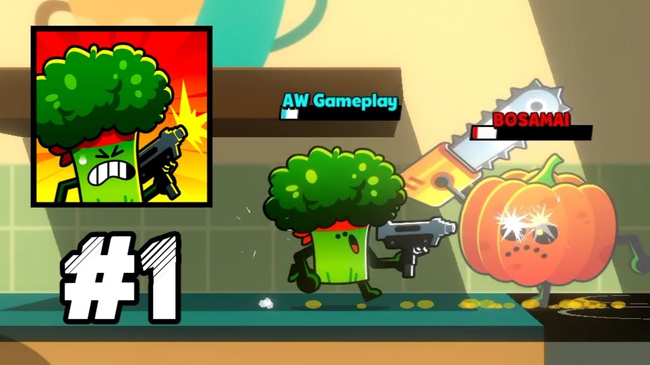 Food Gang - Gameplay Walkthrough Part 1 - Welcome to Food Gang (Android ...