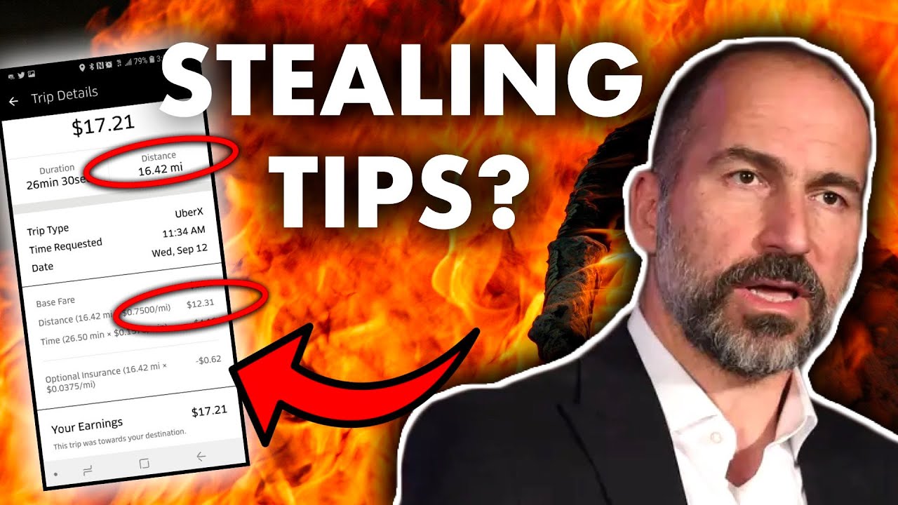 BREAKING: Uber CAUGHT Stealing Tips From Drivers!? - YouTube