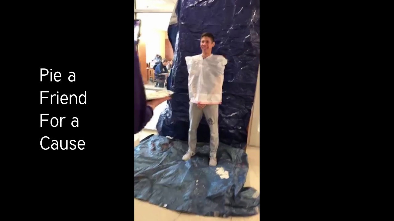 Pie a Friend For a Cause - YouTube