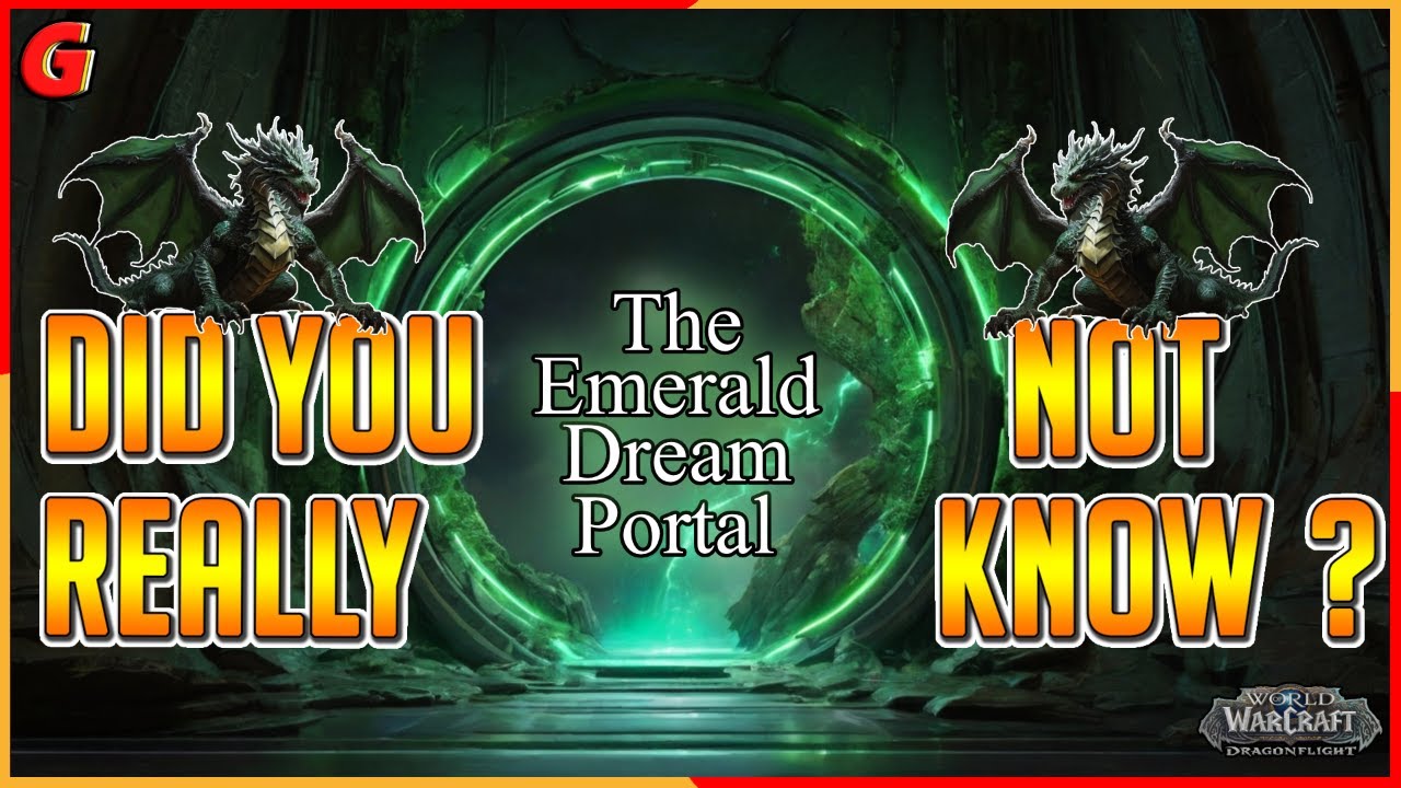 The Emerald Dream Portal Location - Dragonflight - YouTube