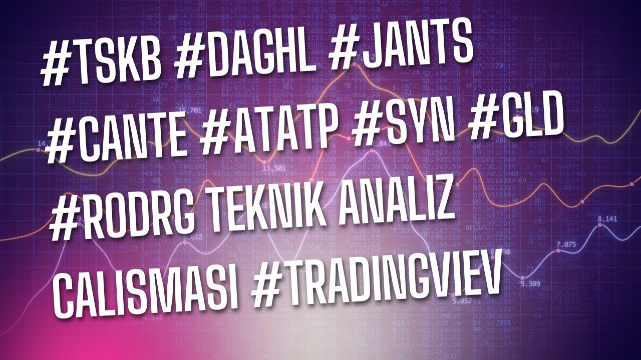 #TSKB #DAGHL #JANTS #CANTE #ATATP #SYN #GLD #RODRG TEKNIK ANALIZ ...