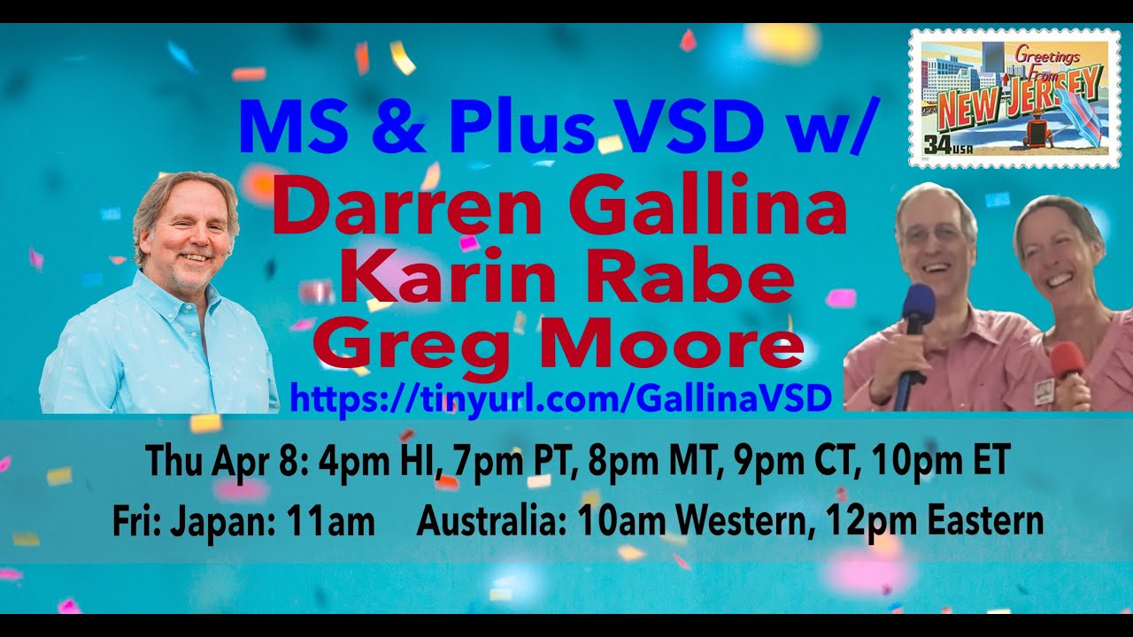Darren Gallina w/ Karin Rabe & Greg Moore MS & Plus VSD 4/8/21 - YouTube