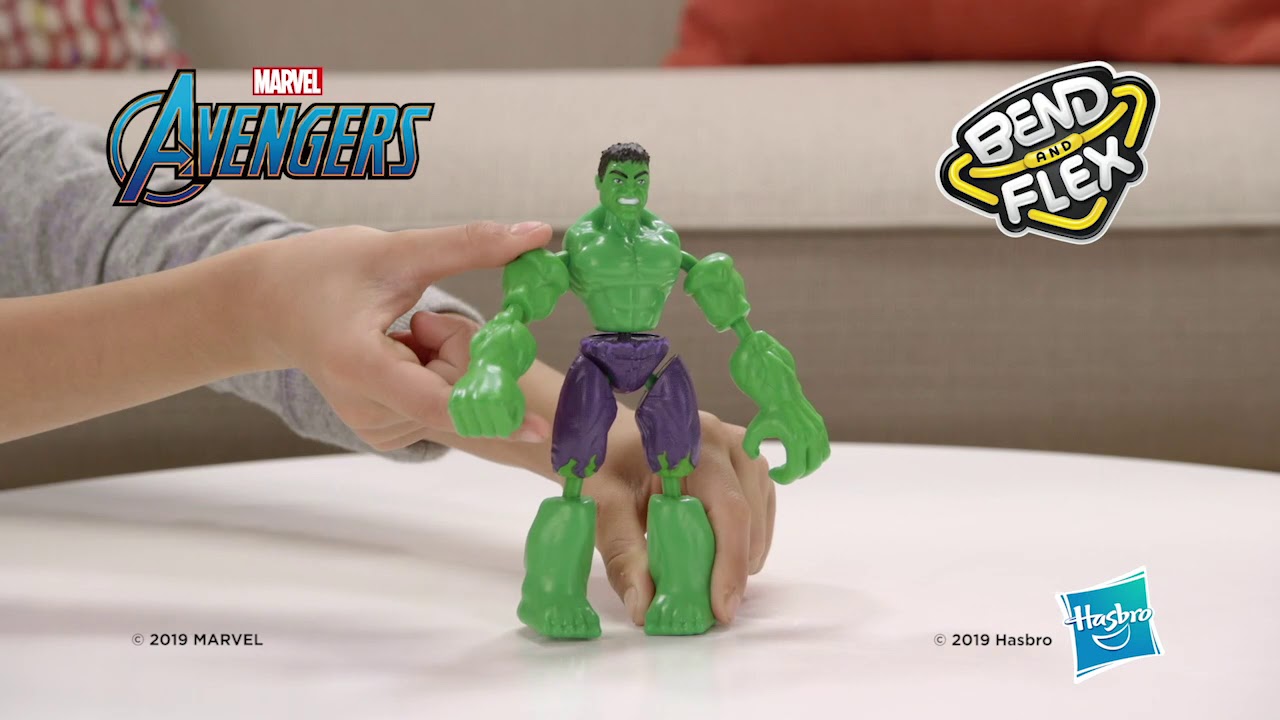 Hasbro Avengers figurka Bend and Flex 15 cm Hulk od maxikovy-hracky.cz ...