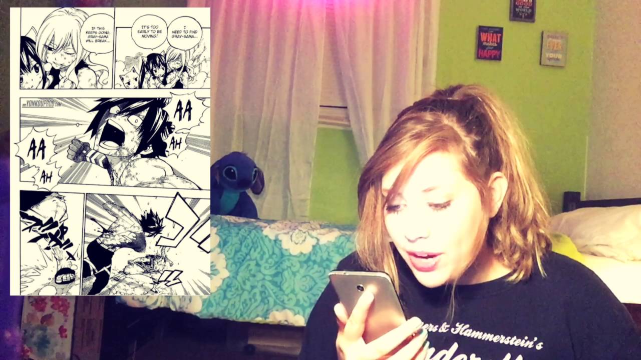 FAIRY TAIL - CHAPTER 504 LIVE REACTION!!! OMG GRAY AND NATSU FIGHT TO ...