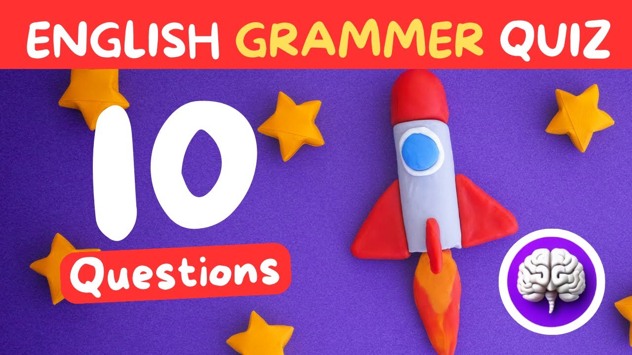 Grammar Quiz। 10 English Grammar Questions। English Grammar Test - YouTube