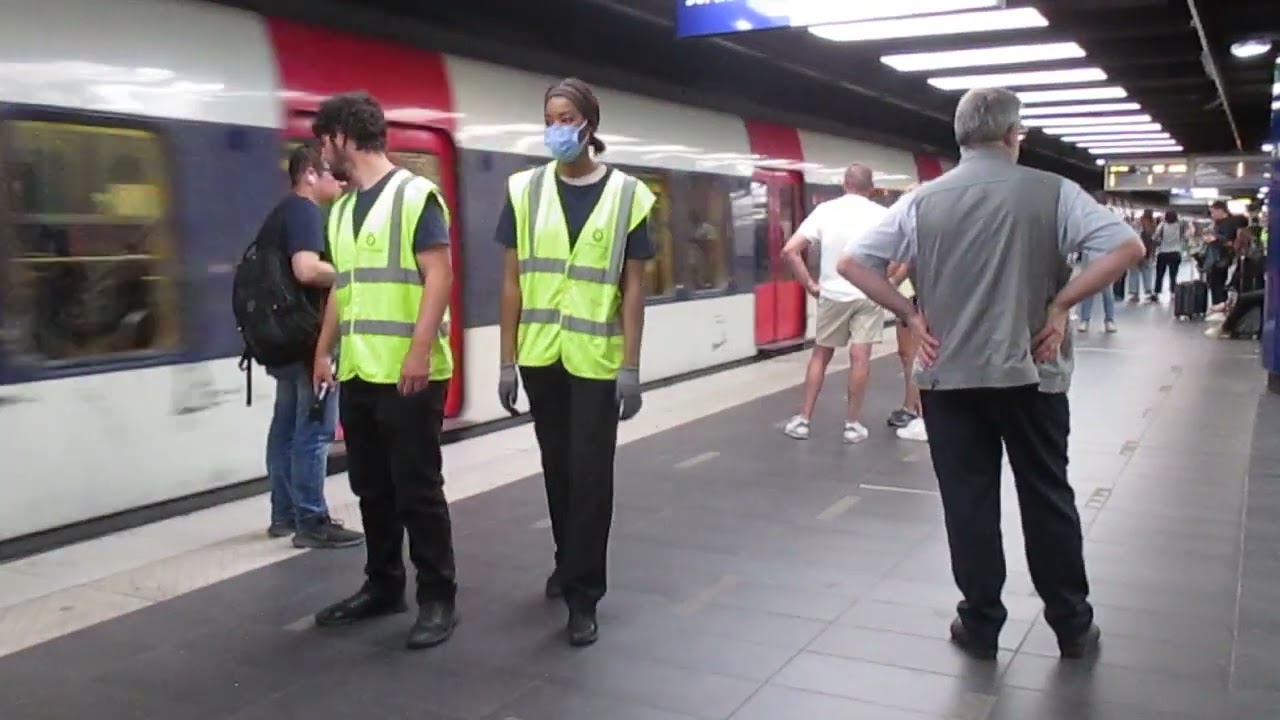 [RER B] Chatelet les halles départ UM mixte MI84/79 (11/08/22) - YouTube
