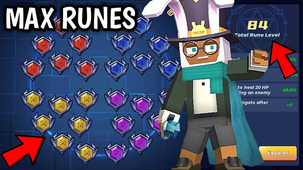 I Finally Got MAX RUNES In Bedwars! [ Blockman Go ] - YouTube