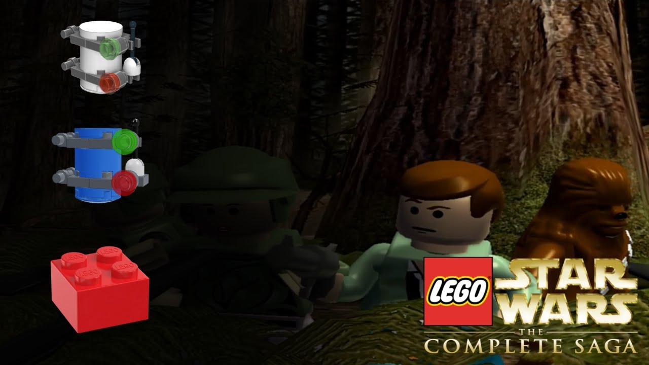 LEGO Star Wars The Complete Saga - The Battle Of Endor - Minikits & Red ...