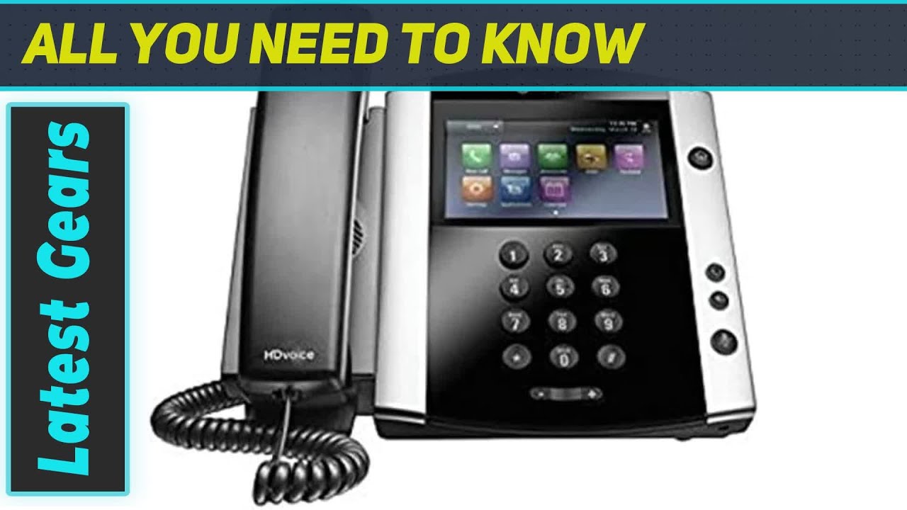 Polycom VVX 601 Corded Business Media Phone System - Ultimate ...