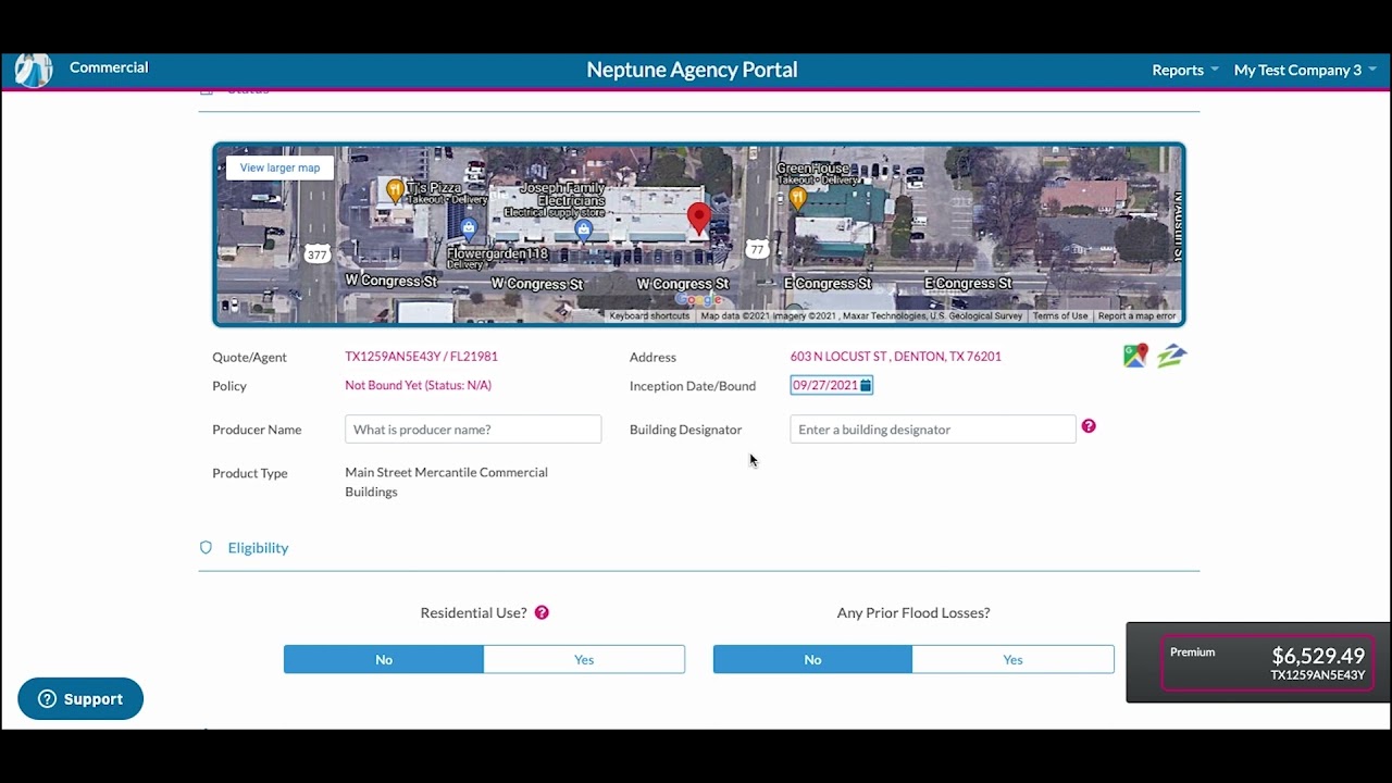 Neptune Flood Insurance • Quote and Bind Flow--less than TWO minutes ...
