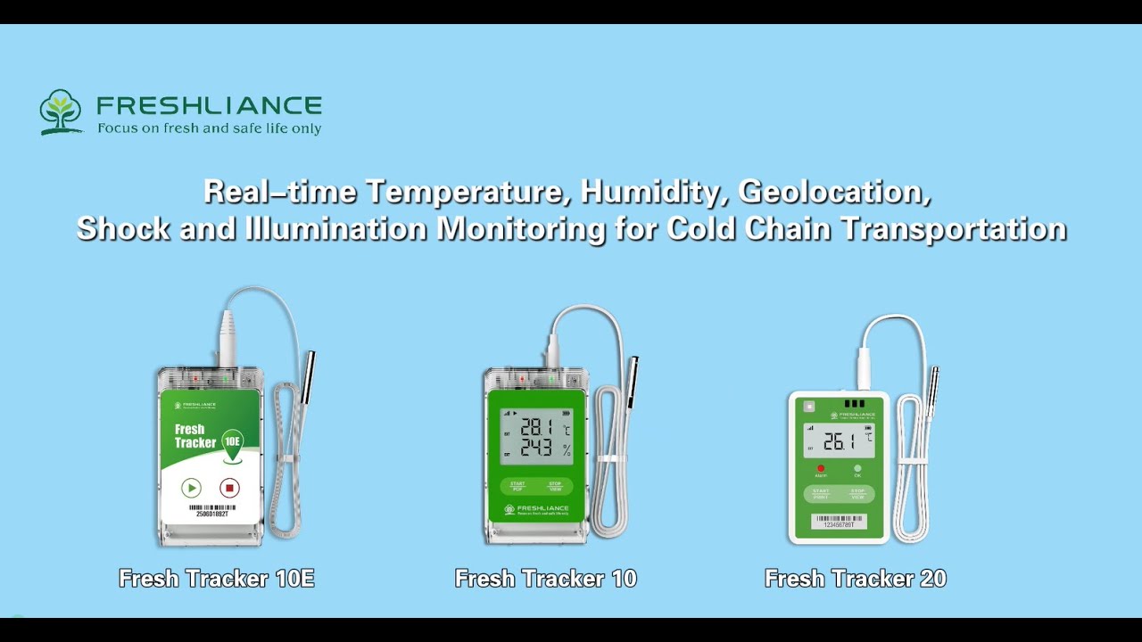 Real-time Temperature, Humidity, Geolocation, Shock&Illumination ...