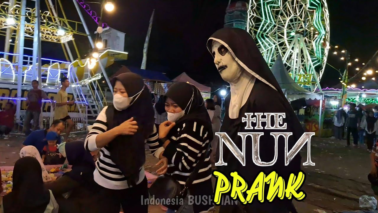 THE NUN Prank part 3 (night edition) || RUN OR CRY - YouTube