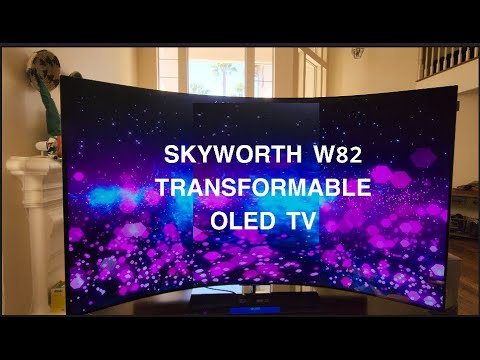 SKYWORTH W82 First Transformable OLED TV REVIEW: You Need To See This Tech!! - YouTube