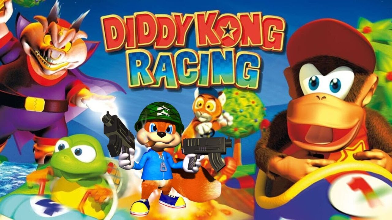 Talking About Very Serious Topics Also Diddy Kong Racing Livestream Part 2 | Conker | SL GAMING ...