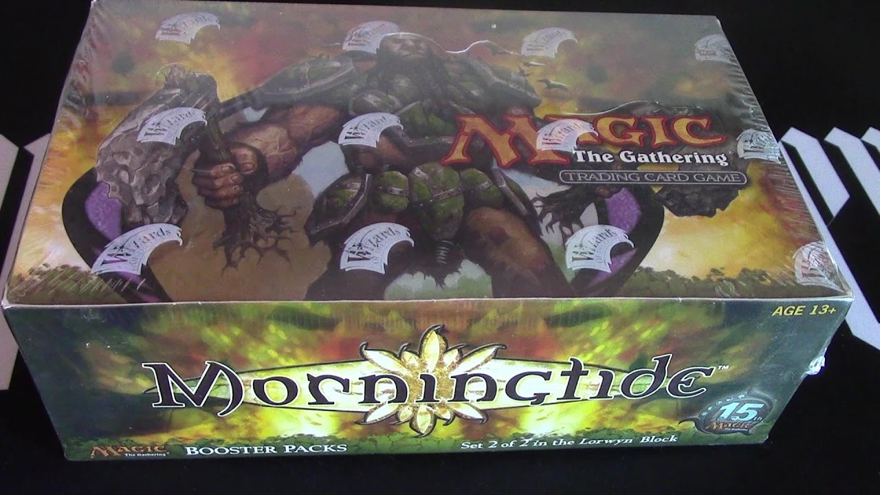 MTG Morningtide Whole Booster Box Opening! Openboosters Magic the ...