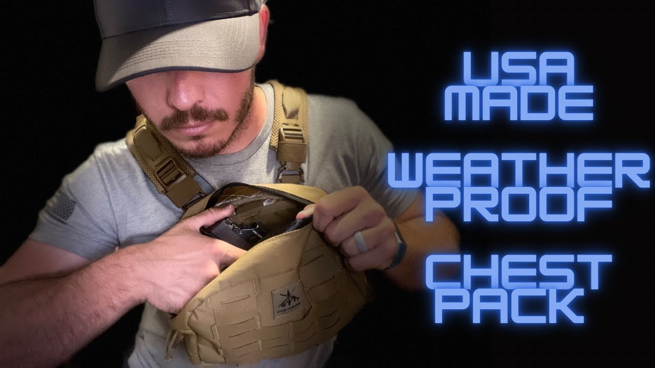 FHF Gear Weather Proof Chest Rig (A Chest Pack For Any Situation) - YouTube