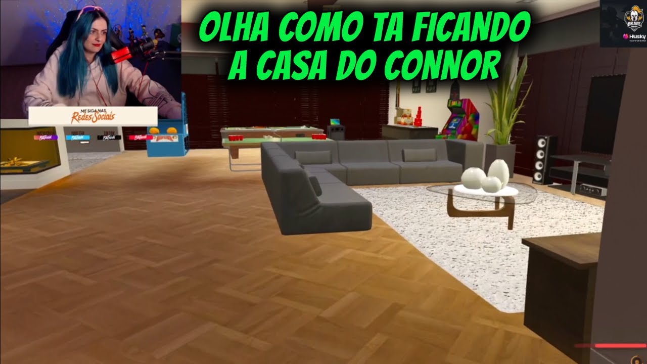 OLHA COMO TA FICANDO A CASA DO CONNOR - YouTube