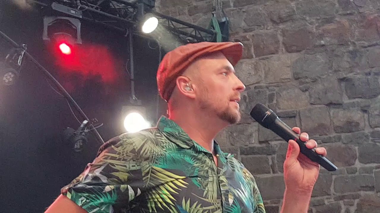 Max Mutzke - Just can't wait until tonight ( Burg Wilhelmstein 03.08. ...