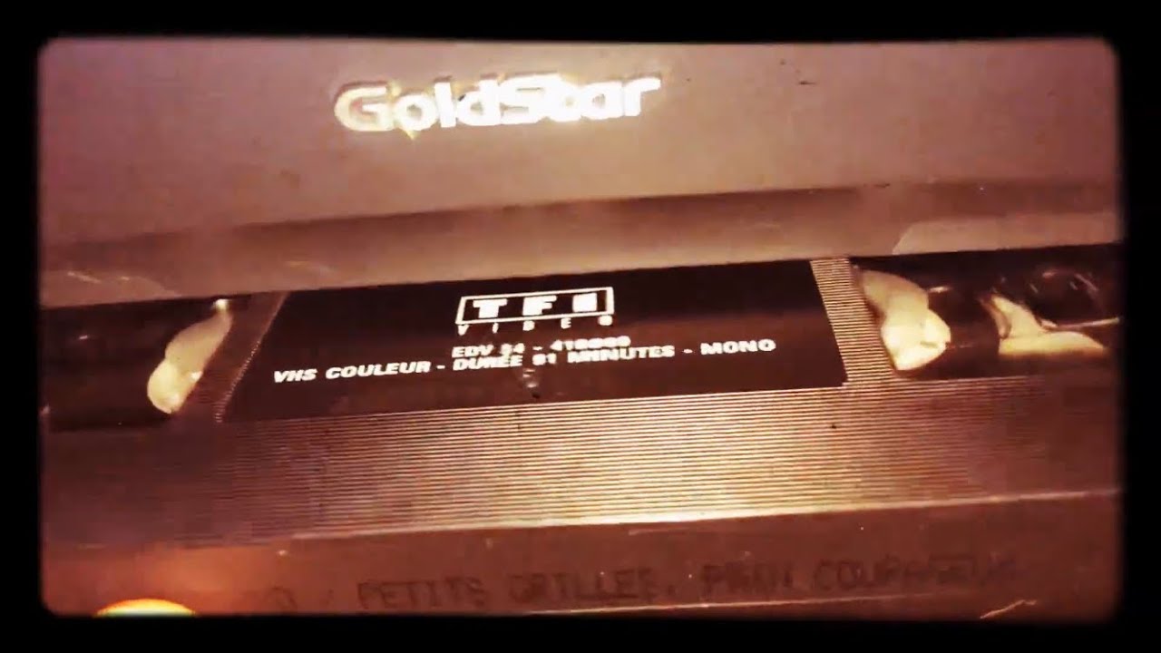 Tv Combi Vhs Magnetoscope GOLSTAR [ Test Cassette Vhs ] - YouTube