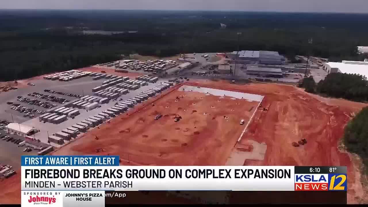 Fibrebond breaks ground on complex expansion in Minden - YouTube