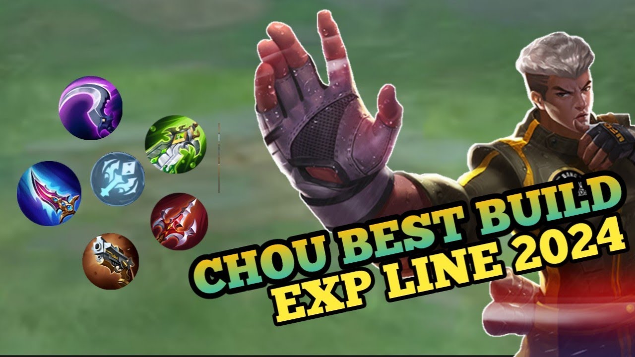 CHOU EXP LANE - TUTORIAL CHOU - BUILD TOP GLOBAL CHOU - MLBB - YouTube