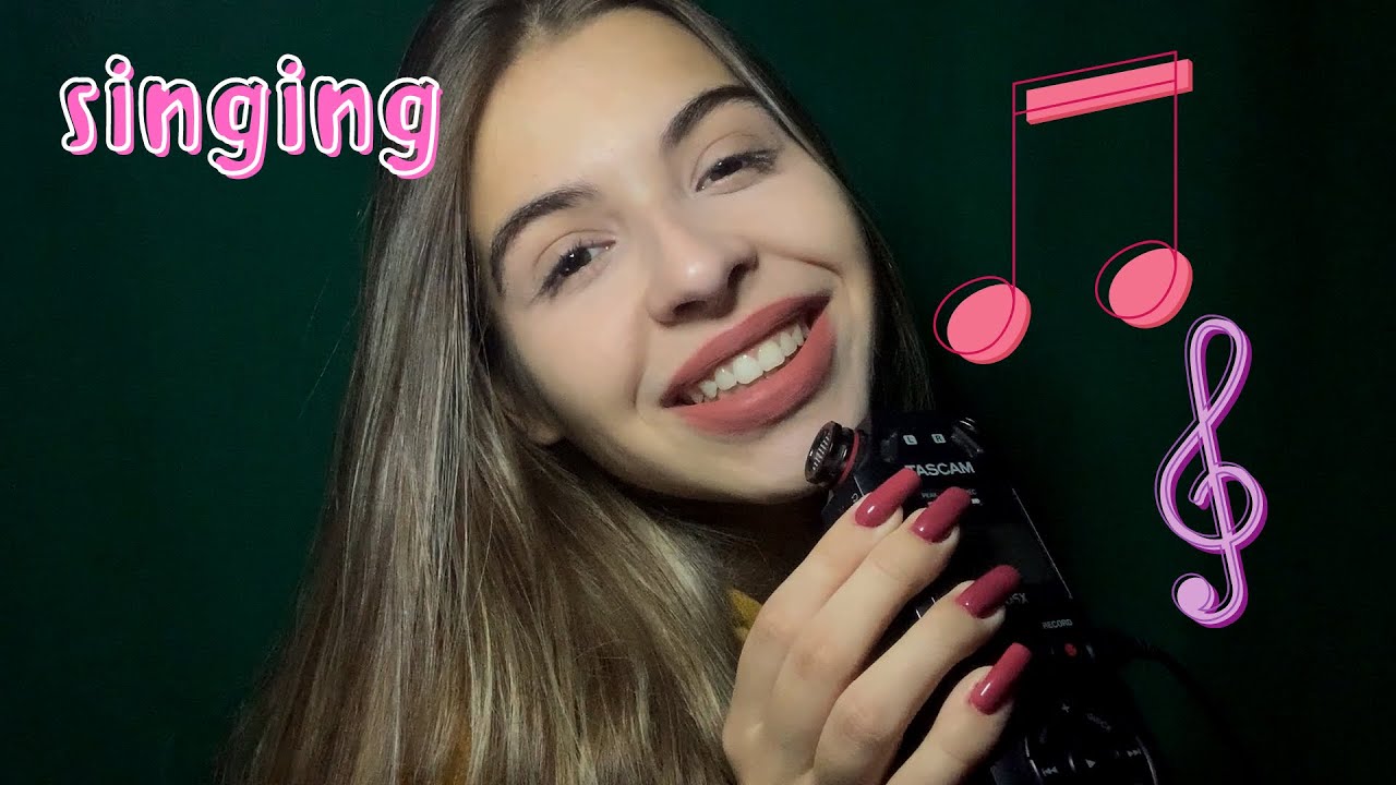 ASMR CANTANDO ATÉ VOCÊ DORMIR | Voz Suave e Sussurros Intensos - YouTube