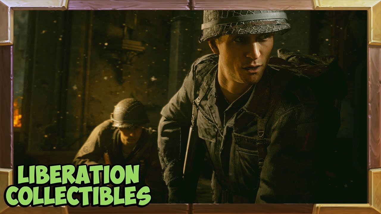 Call of Duty WW2 All Collectibles Liberation Mission (Mementos / Heroic ...