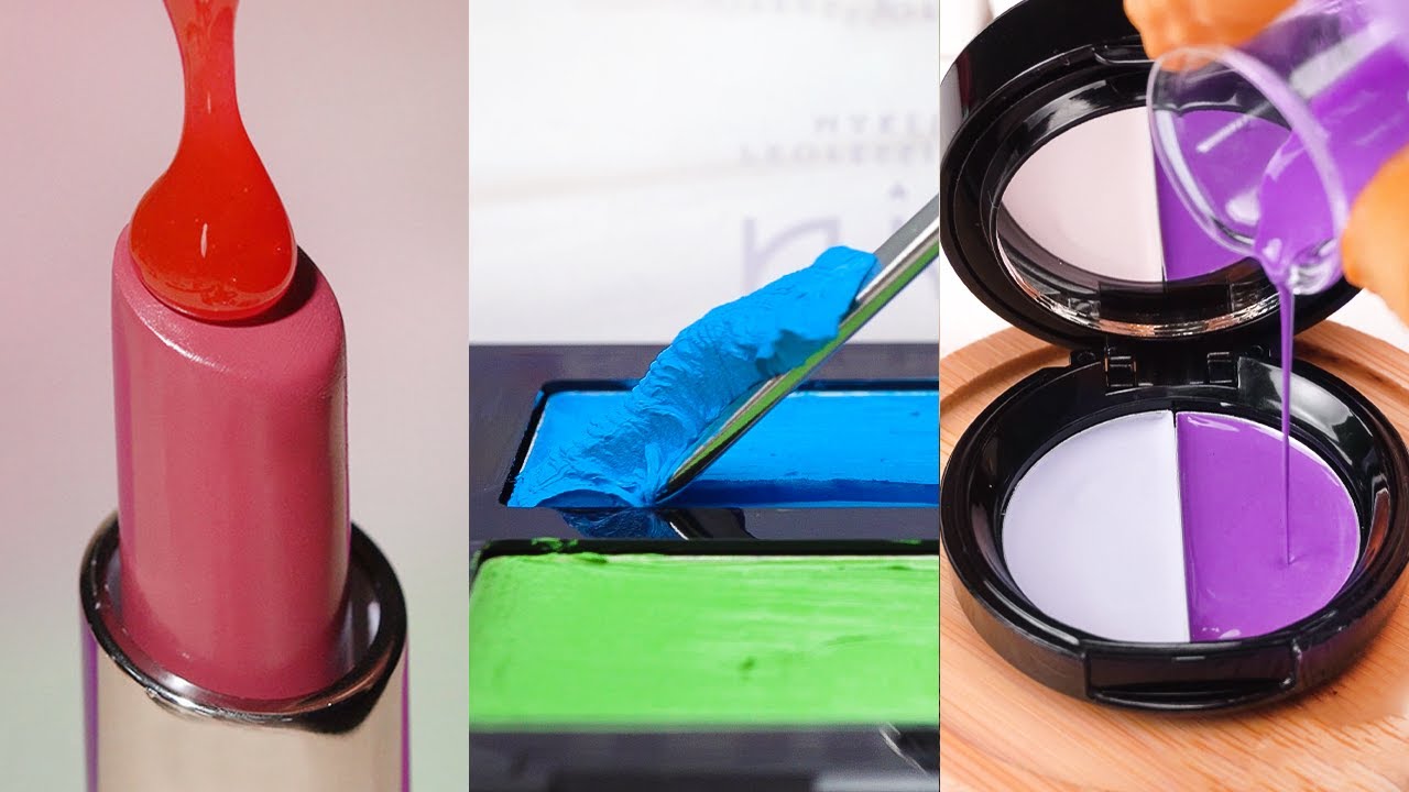 Satisfying Makeup Repair💄ASMR Old Cosmetics, New Look DIY ...