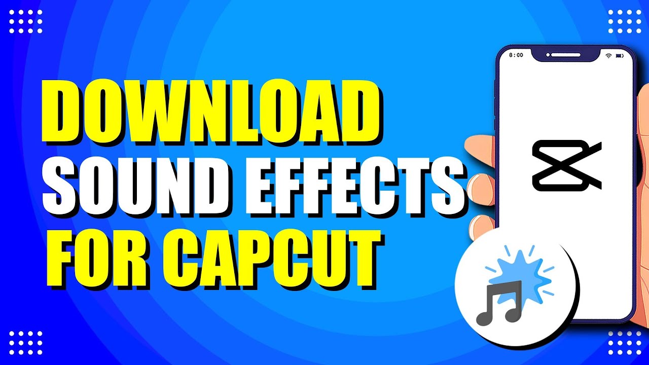 How To Download Sound Effects For CapCut (Audio Resources) - YouTube
