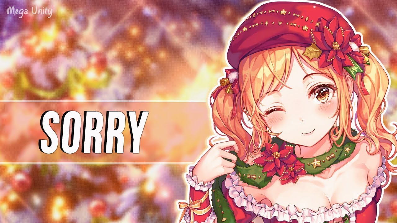 Nightcore - Sorry (Guitar Cover) | Lyrics - YouTube