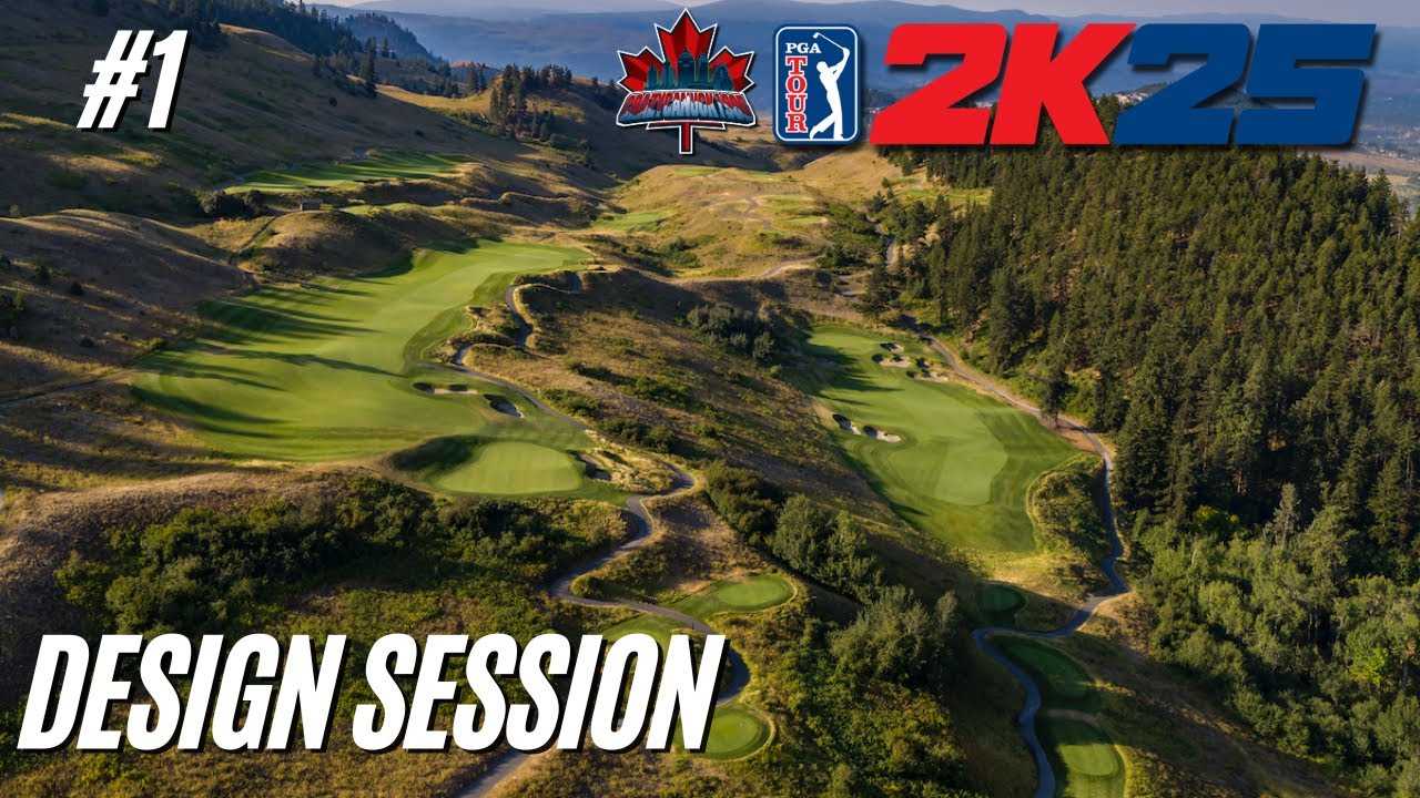 PGA Tour 2K25 Design Session #1 - Building a Plot and Initial Routing ...