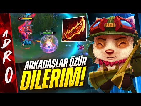 adc : TEEMO ( TİLT ETME GARANTİSİ %100 )