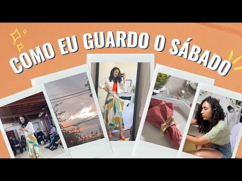 Como eu guardo o sábado |✨ MINHA ROTINA DE SÁBADO IDEAL ✨