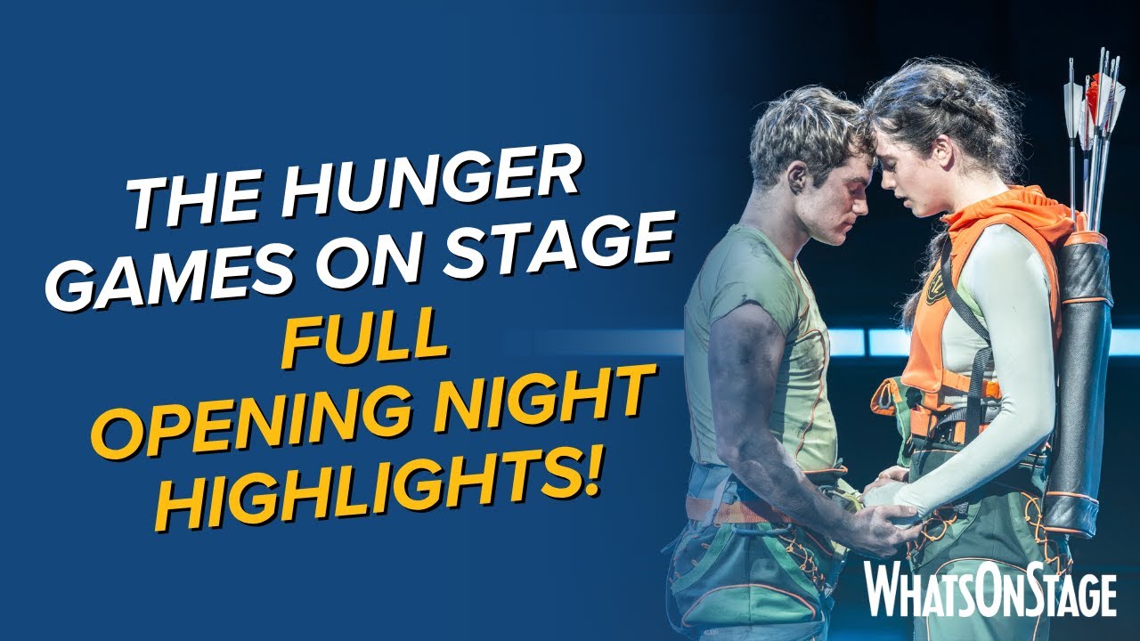 The Hunger Games on Stage | Opening night highlights in London - YouTube