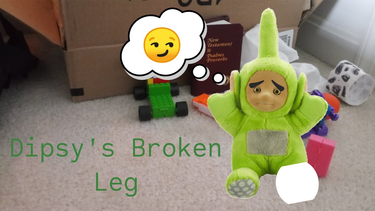 Teletubbies and Friends Segment: Dipsy's Broken Leg + Magical Event ...