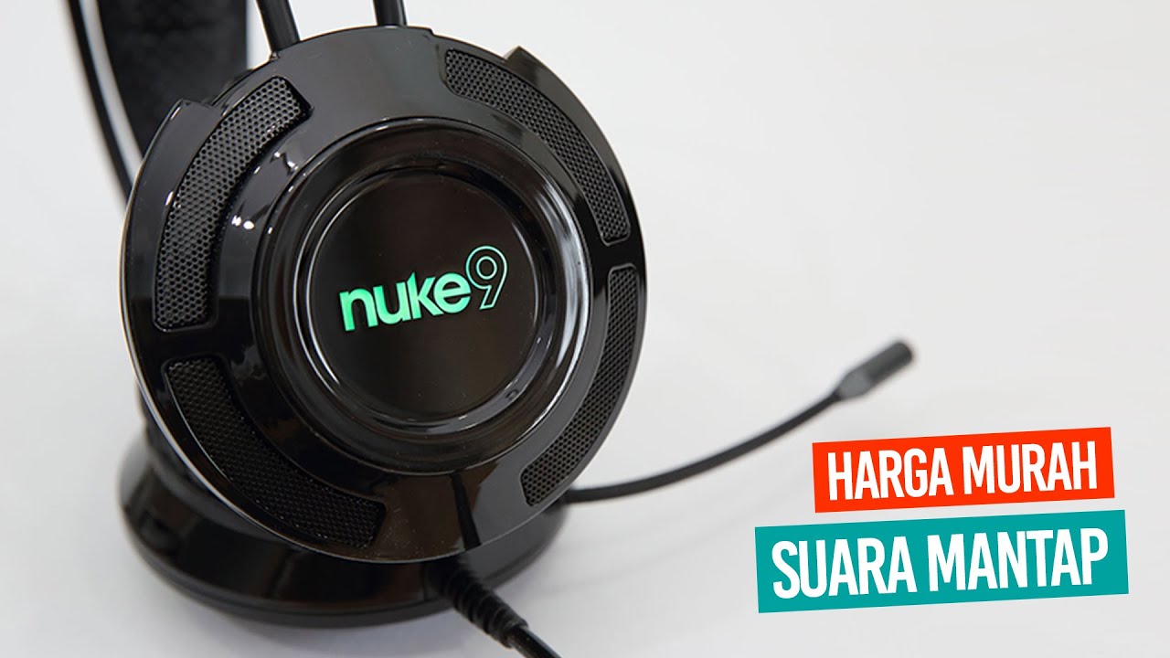 Headset gaming 7.1 surround murah tapi nampol Nuke 9 - YouTube