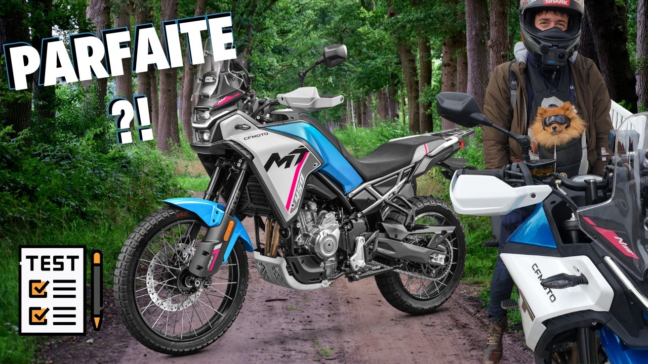 ESSAI MT450 CFMOTO et surtout en off road ! - YouTube