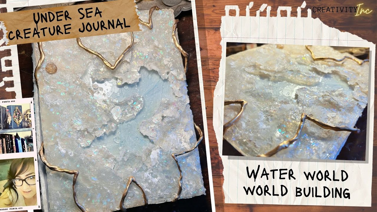 Water creatures themed Journal. World Building series book 2. #creative ...